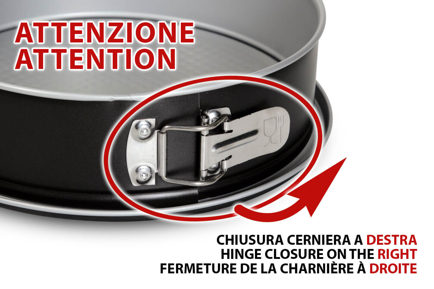 Springform 2 bases - Guardini